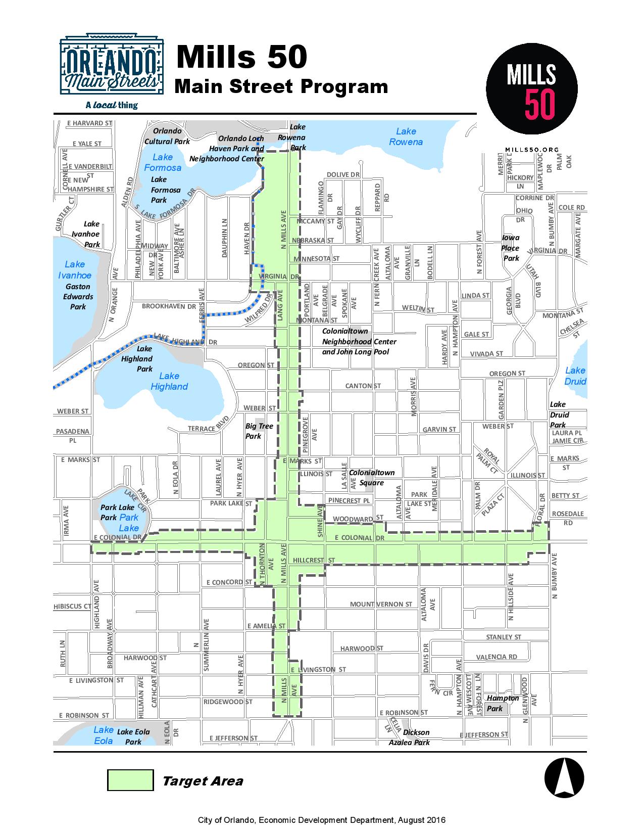 Map Of Our District Mills 50 Map Of Our District Mills 50